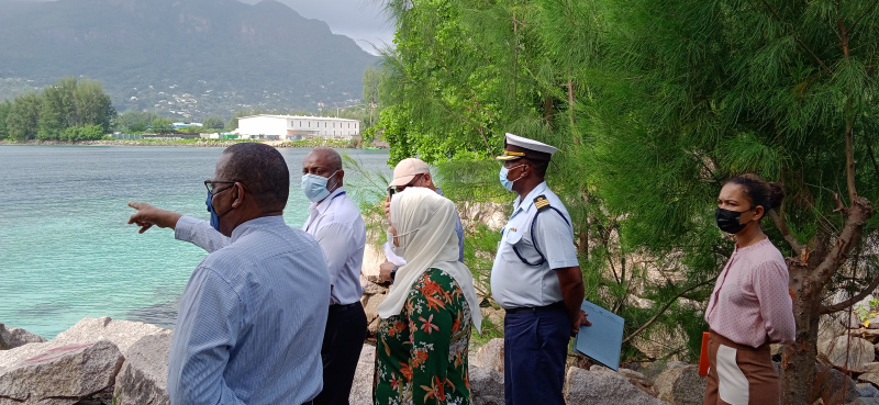 Ship repair facility at Ile Perseverance in the offing By Patrick ...