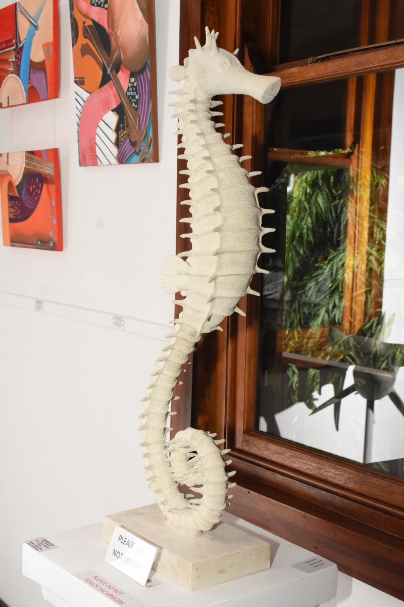 Seychellois sculptor takes art lovers for a deepdive into the ocean ...