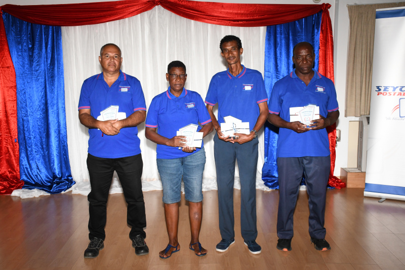 Seychelles Postal Services honours long-serving staff members ...