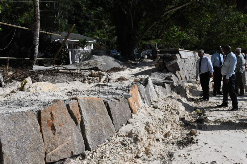 President visits coastal rehabilitation and infrastructure projects ...