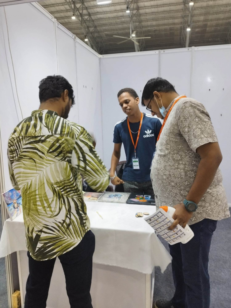 Samuel Morel makes Seychelles proud at the 7th India Deaf expo ...