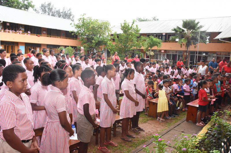 Pointe Larue primary school celebrates the value of love -Seychelles Nation