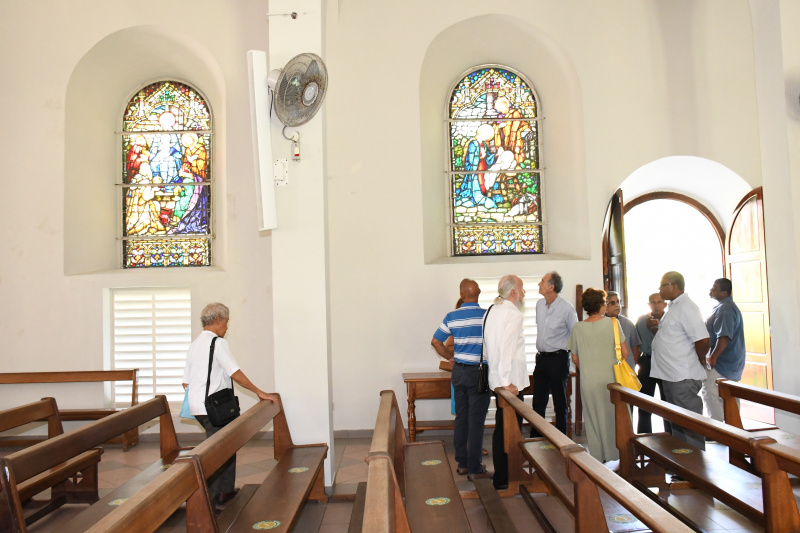 Sifco members visit Roman Catholic cathedral -Seychelles Nation