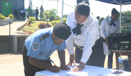 Sam Dodin promoted to deputy commissioner of the Seychelles Prison ...