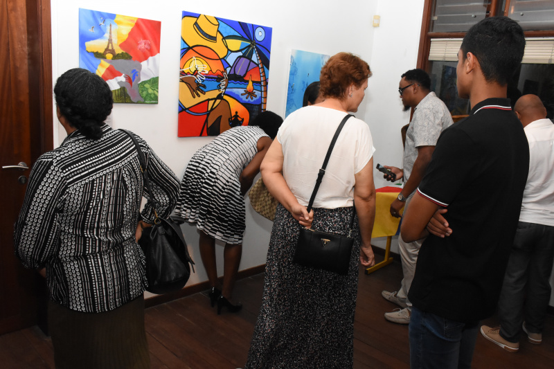 Exposition à l’Alliance Française des Seychelles ‘Francophonie d’ici et ...
