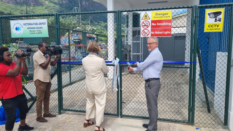 New fuel depot inaugurated at Victoria Fishing Port -Seychelles Nation