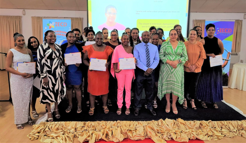 Prospective childcare providers receive life insurance policy voucher ...