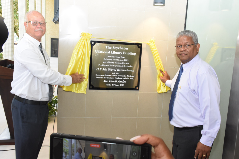 Our new National Library -Seychelles Nation