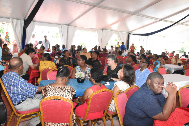 Pillay R Group treats disabled to end of year party -Seychelles Nation